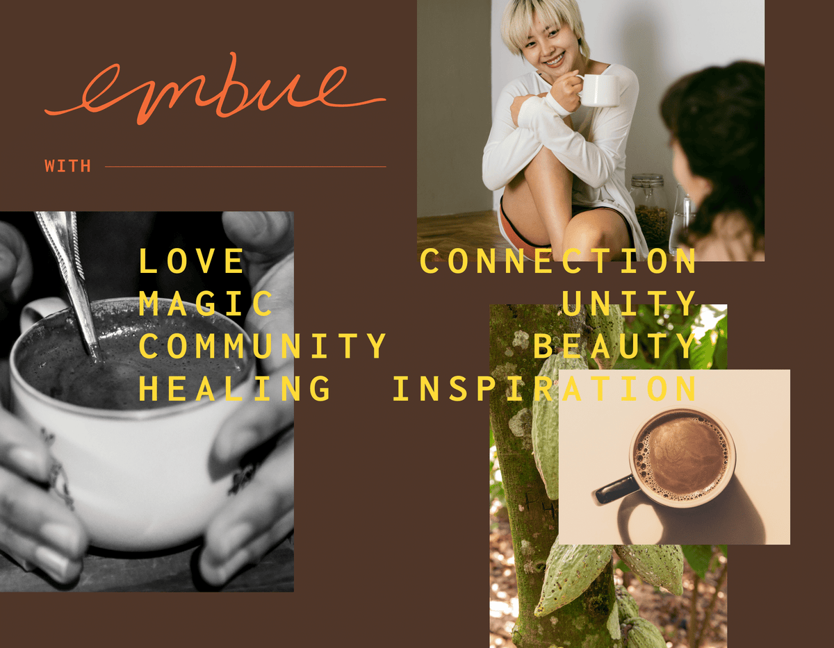 How We Chose Our New Name "embue" – Embue Cacao inc.